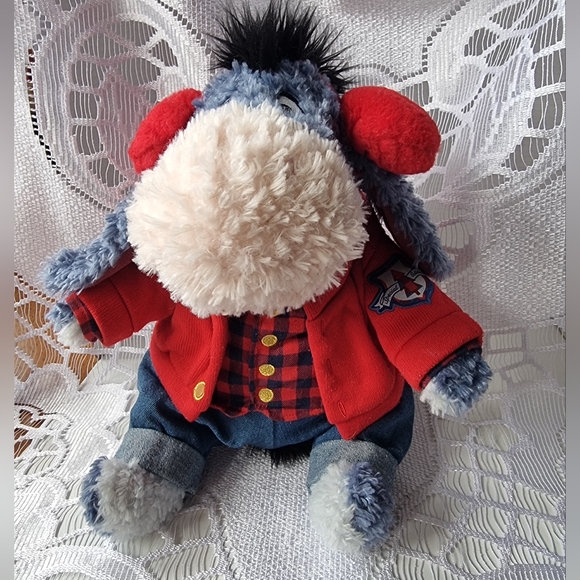 Disney | Toys | Disney Store Eeyore Holiday Plushie Detachable Tail ...